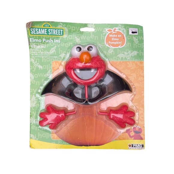 Holiday | Paper Magic Sesame Street Elmo Pumpkin Vampire Pushin ...